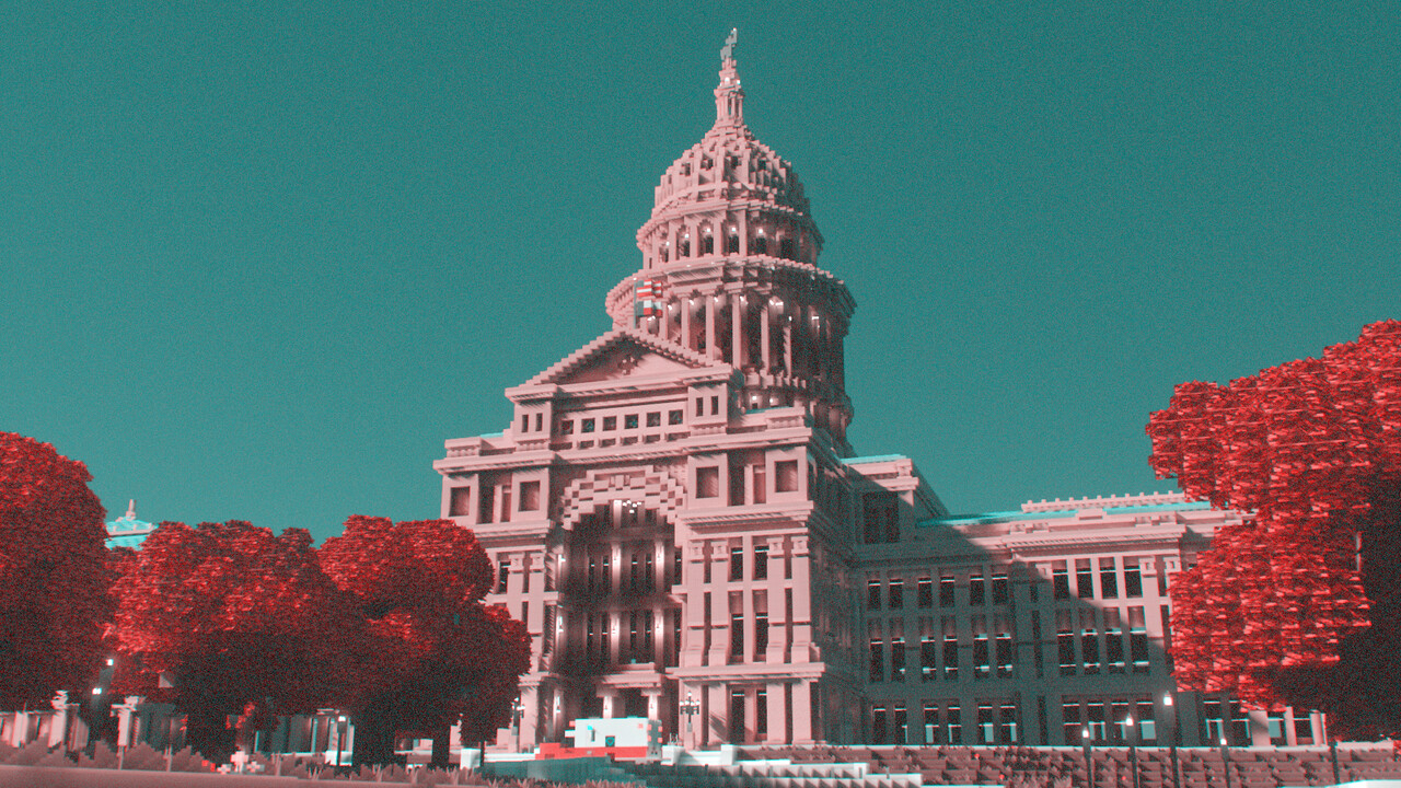Texas Capitol Minecraft Map