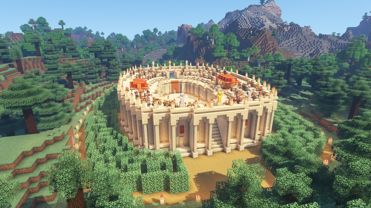 PVP Arena Minecraft Map