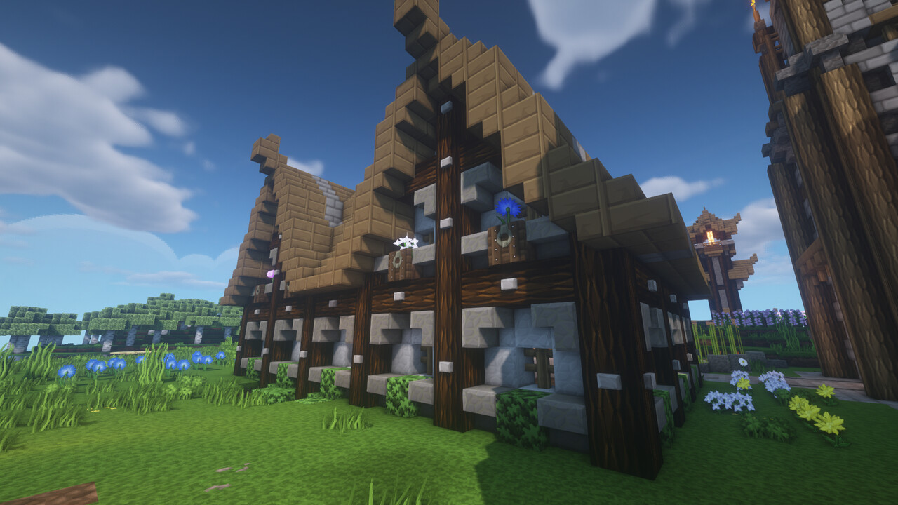 Medium-Large Medieval House // Mittelgroßes Mittelalterliches Haus ...