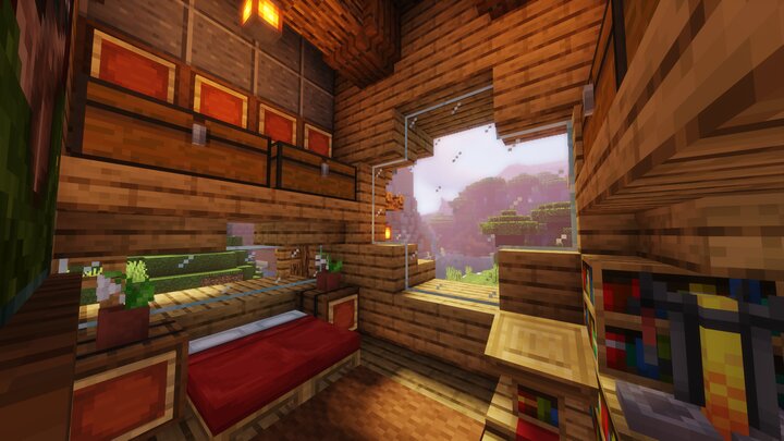 Oak Survival House Tutorial | rivalkz Minecraft Map