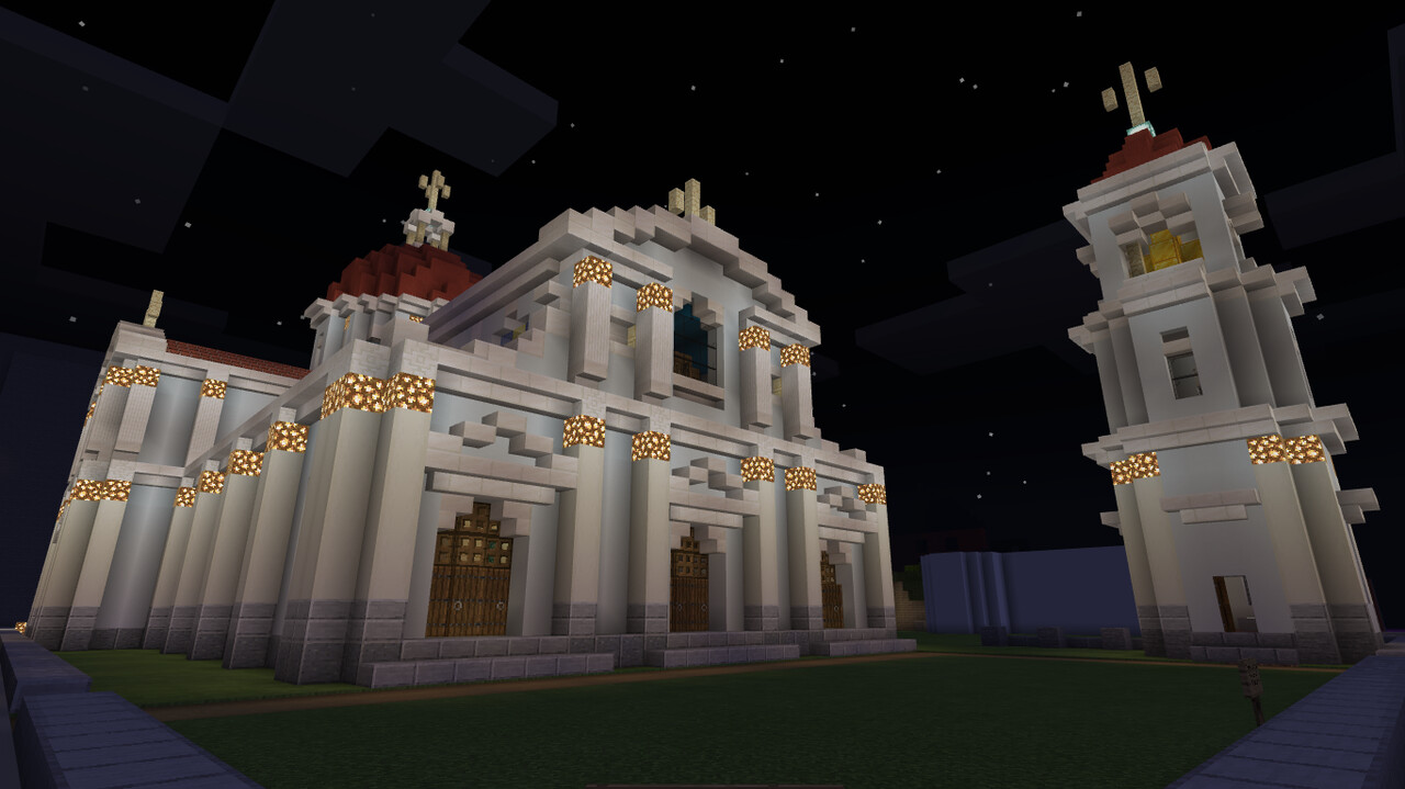 Freebuild Cathedral Minecraft Map