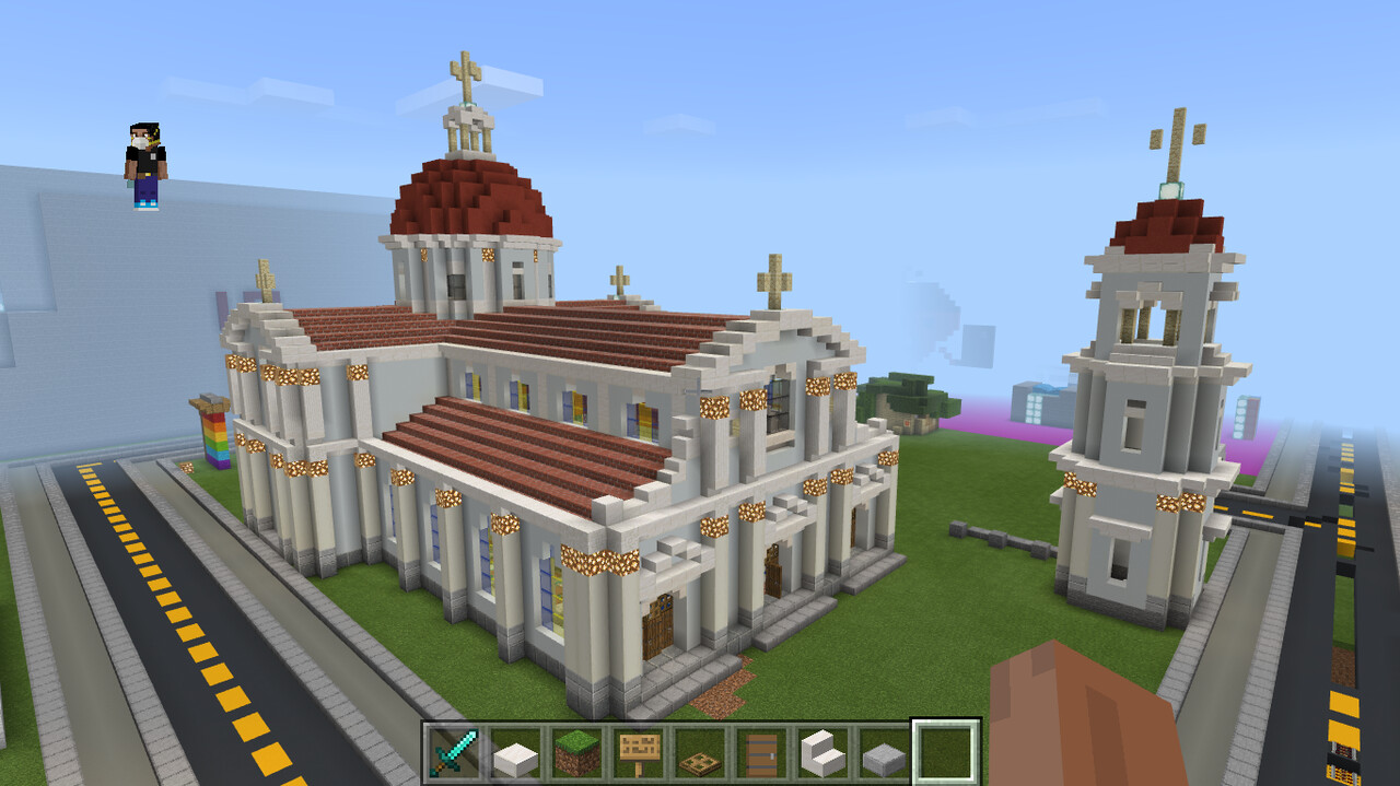 Freebuild Cathedral Minecraft Map
