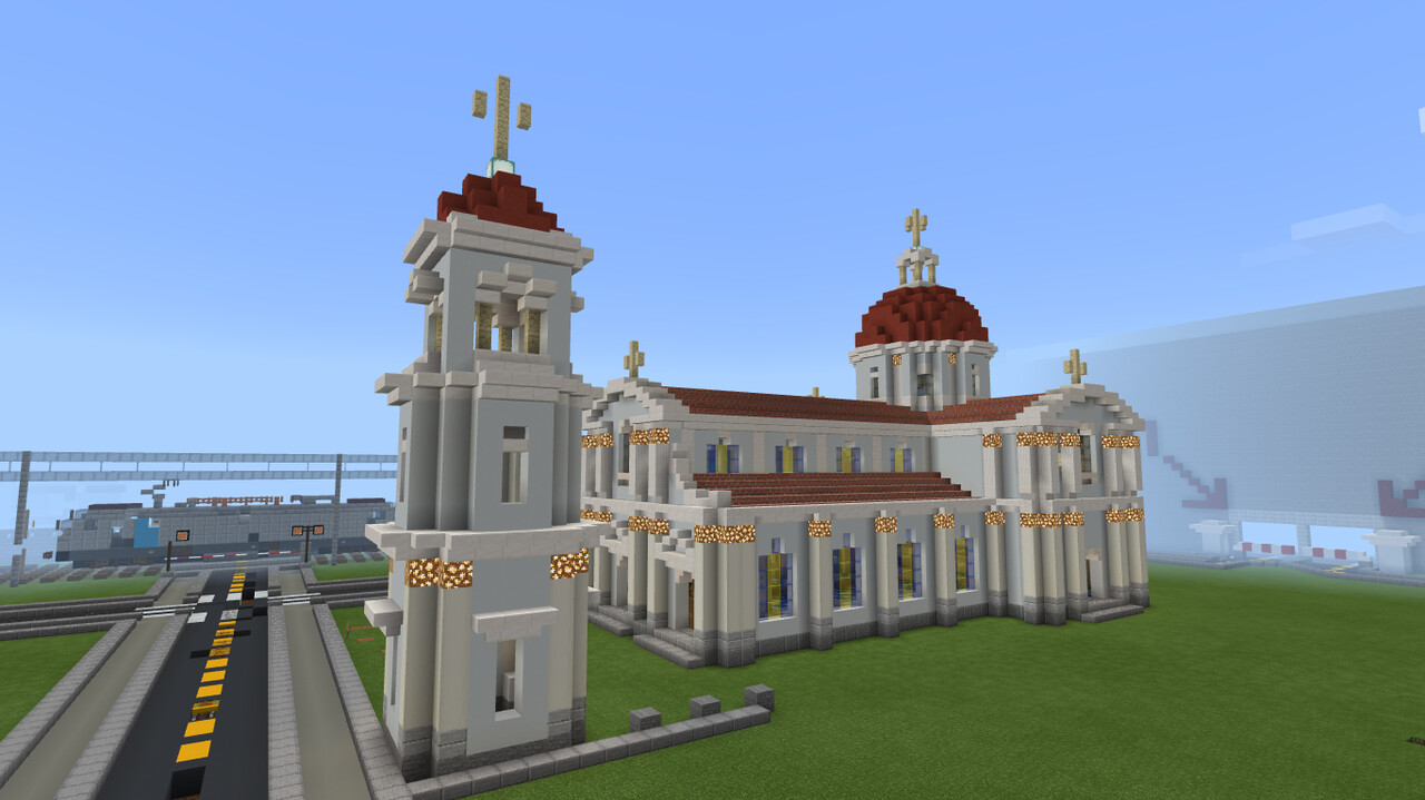 Freebuild Cathedral Minecraft Map