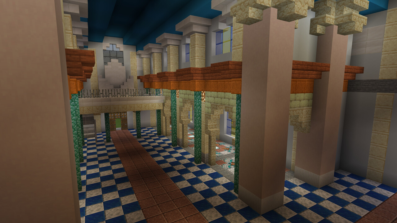 Freebuild Cathedral Minecraft Map