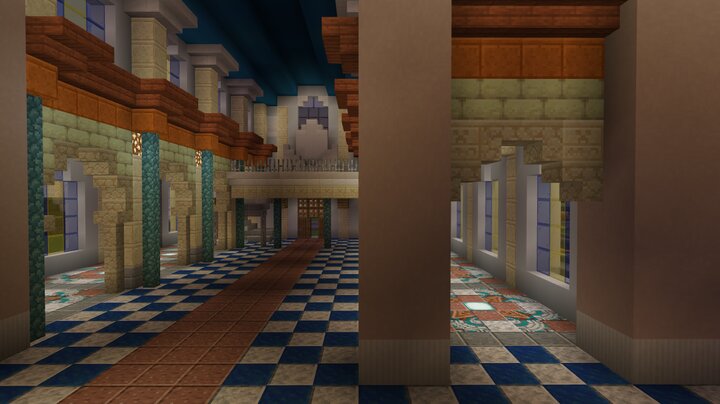 Freebuild Cathedral Minecraft Map