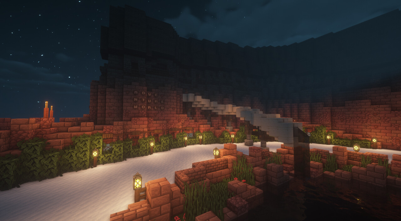 AdventureWorld - Theme Park Minecraft Map