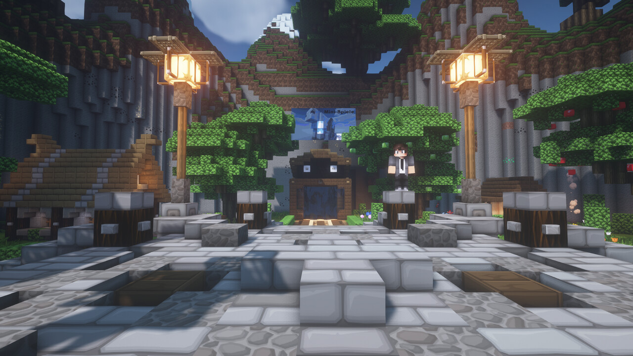 Fantasy-Craft Server Spawn Minecraft Map