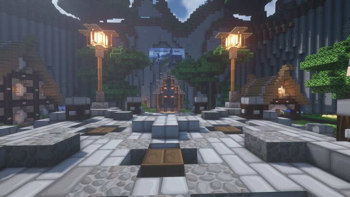 Fantasy-Craft Server Spawn Minecraft Map