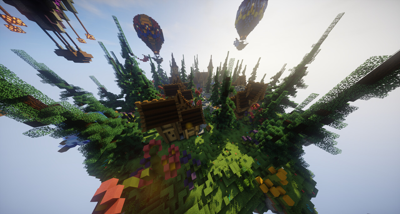 ⭐ EXCLUSIVE ⭐ Portal House Lobby - AliensBuilds 👾 Minecraft Map