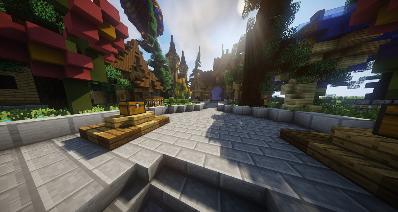 ⭐ EXCLUSIVE ⭐ Portal House Lobby - AliensBuilds 👾 Minecraft Map