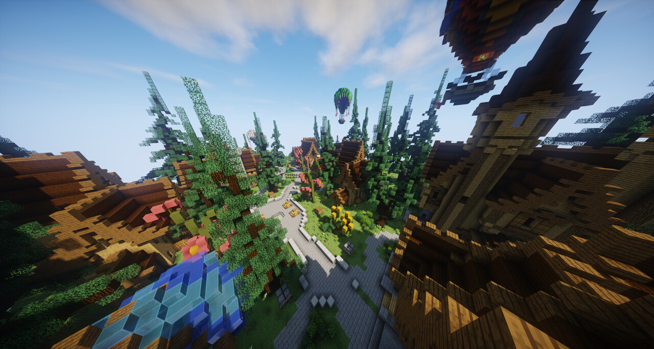 ⭐ EXCLUSIVE ⭐ Portal House Lobby - AliensBuilds 👾 Minecraft Map