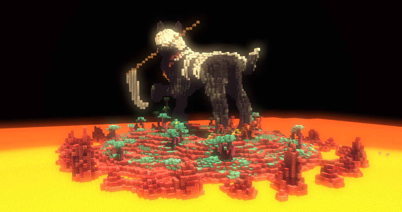 Flowers of Hell [Nether Minecraft Build Contest] Minecraft Map