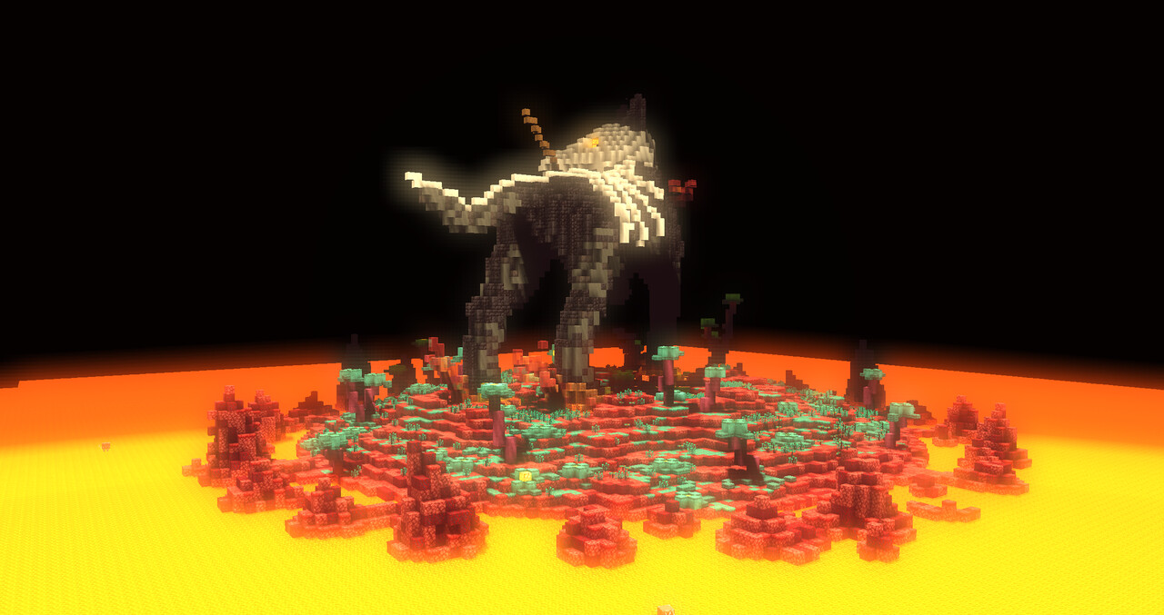 Flowers of Hell [Nether Minecraft Build Contest] Minecraft Map