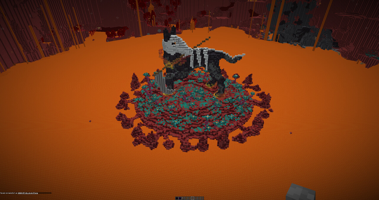 Flowers of Hell [Nether Minecraft Build Contest] Minecraft Map