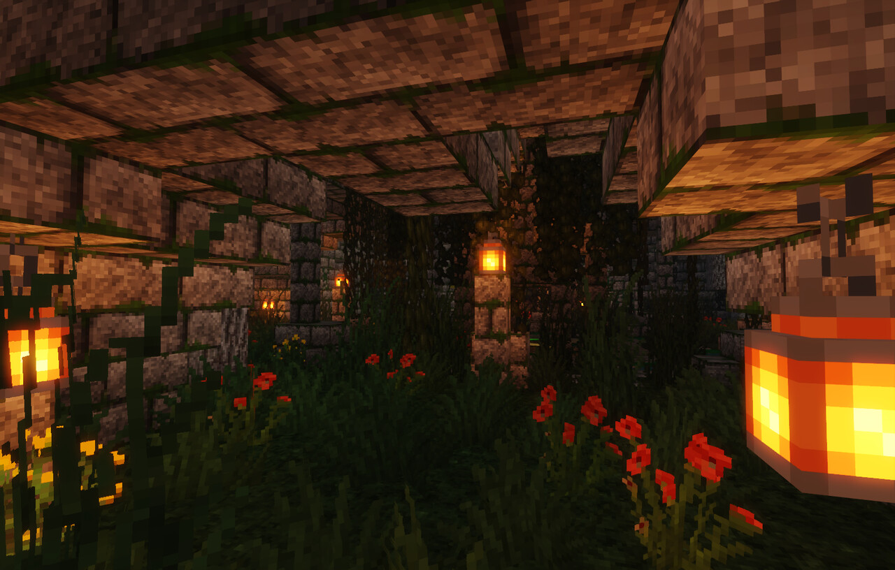 Angkor Wat Inspired Swamp Ruins Minecraft Map