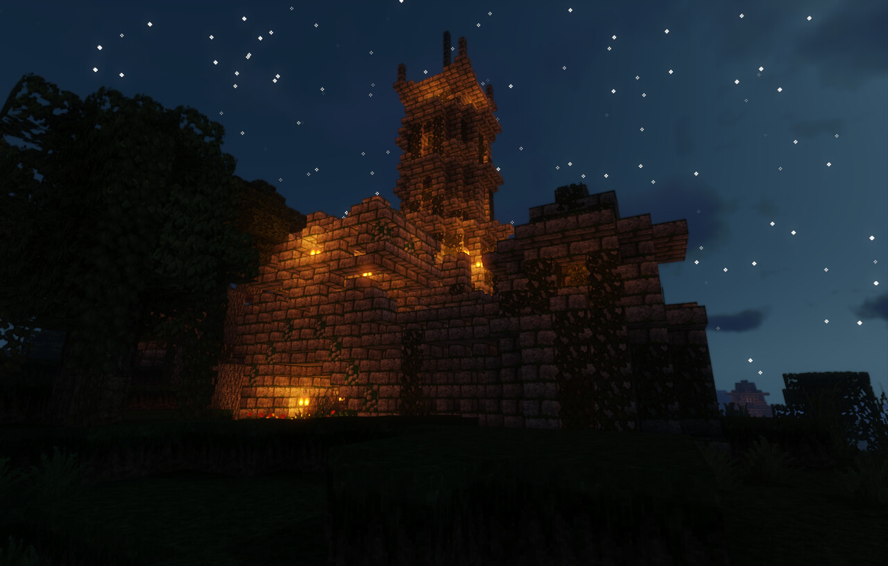 Angkor Wat Inspired Swamp Ruins Minecraft Map