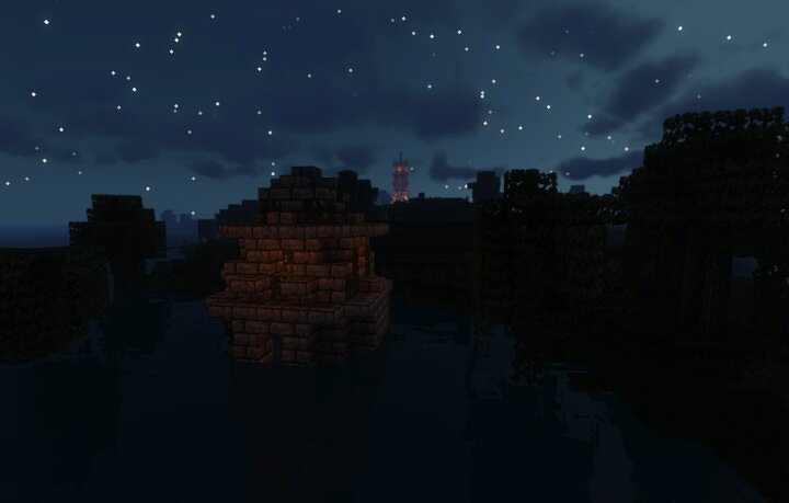 Angkor Wat Inspired Swamp Ruins Minecraft Map