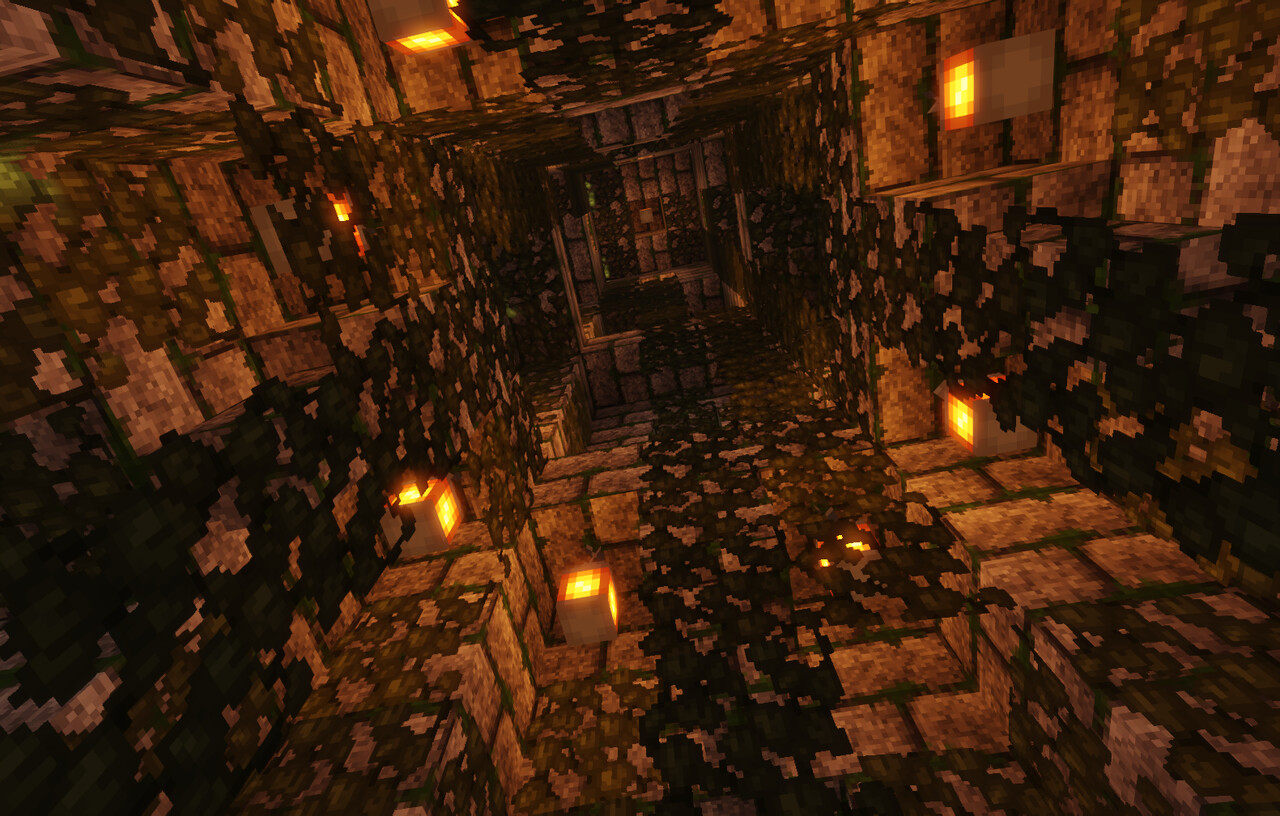 Angkor Wat Inspired Swamp Ruins Minecraft Map