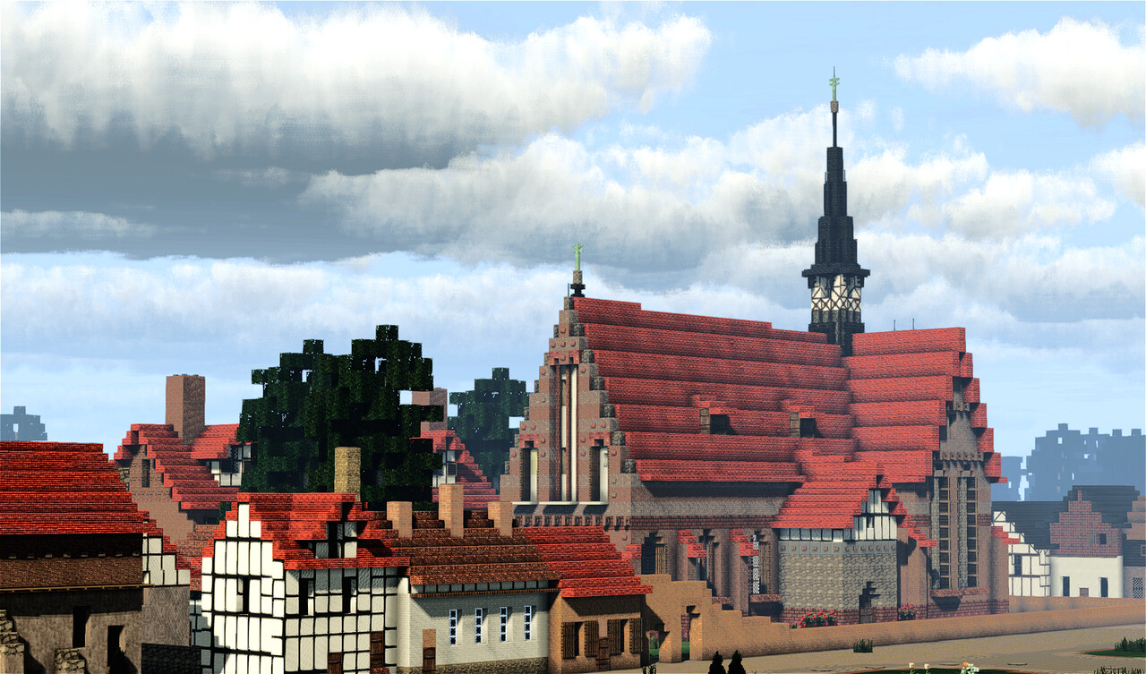 Augustinerkloster, Anklam, Mecklenburg Vorpommern, Germany Minecraft Map