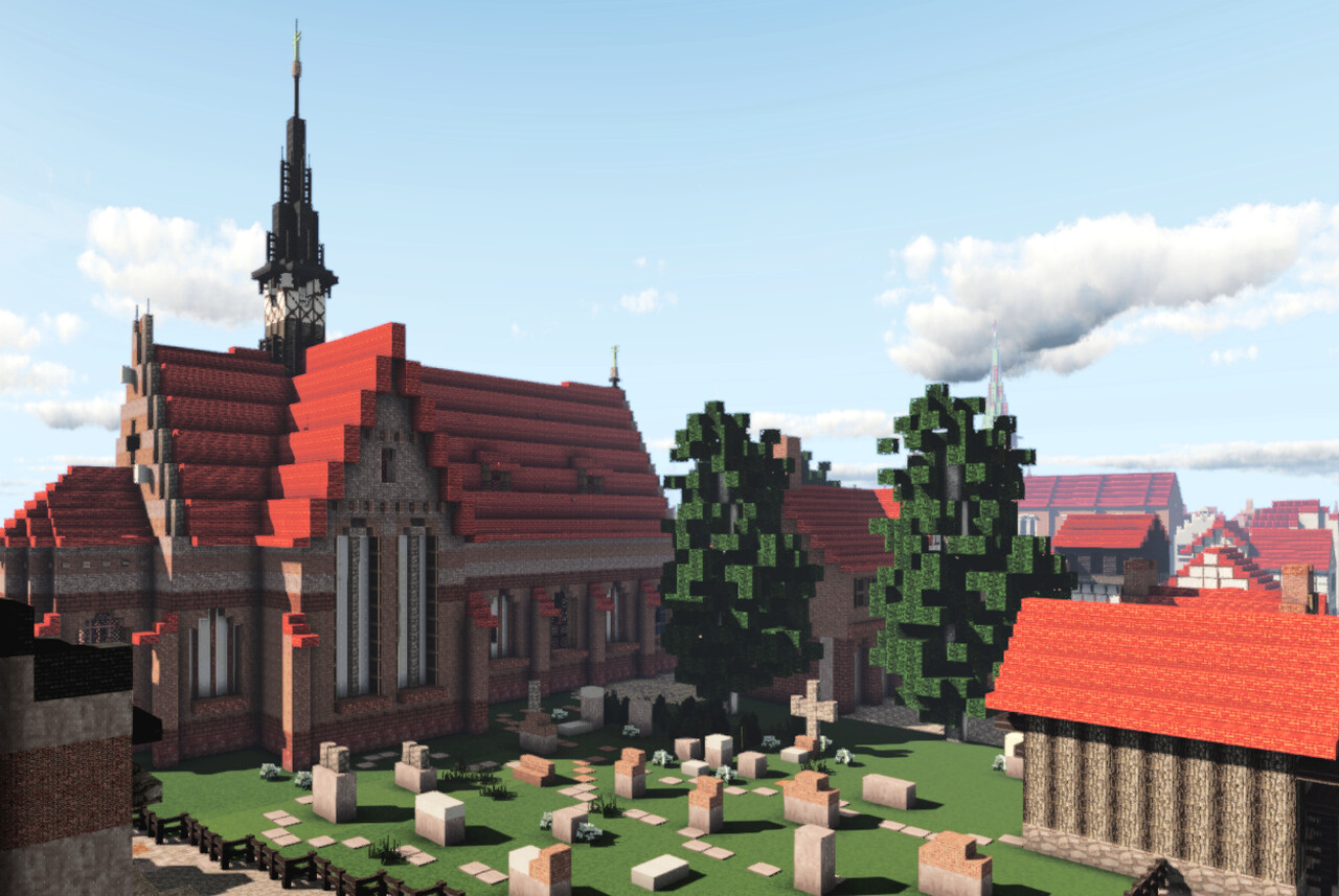 Augustinerkloster, Anklam, Mecklenburg Vorpommern, Germany Minecraft Map