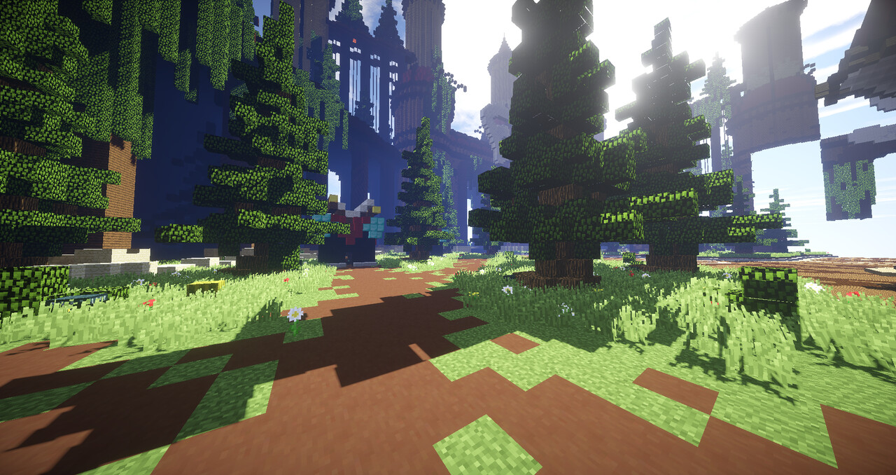 ⚡FACTIONS SPAWN + WARZONE [650x650] WITH DETAILS ⚡ Minecraft Map