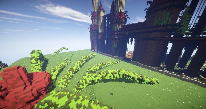 ⚡FACTIONS SPAWN + WARZONE [650x650] WITH DETAILS ⚡ Minecraft Map