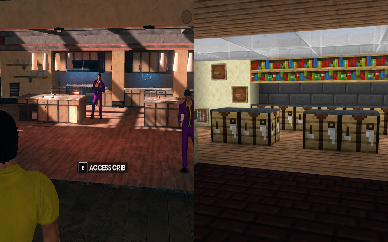 Saints Row The Third | Saints HQ/Penthouse Minecraft Map