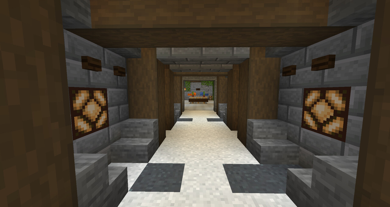 Ancient UnderGround Base Minecraft Map