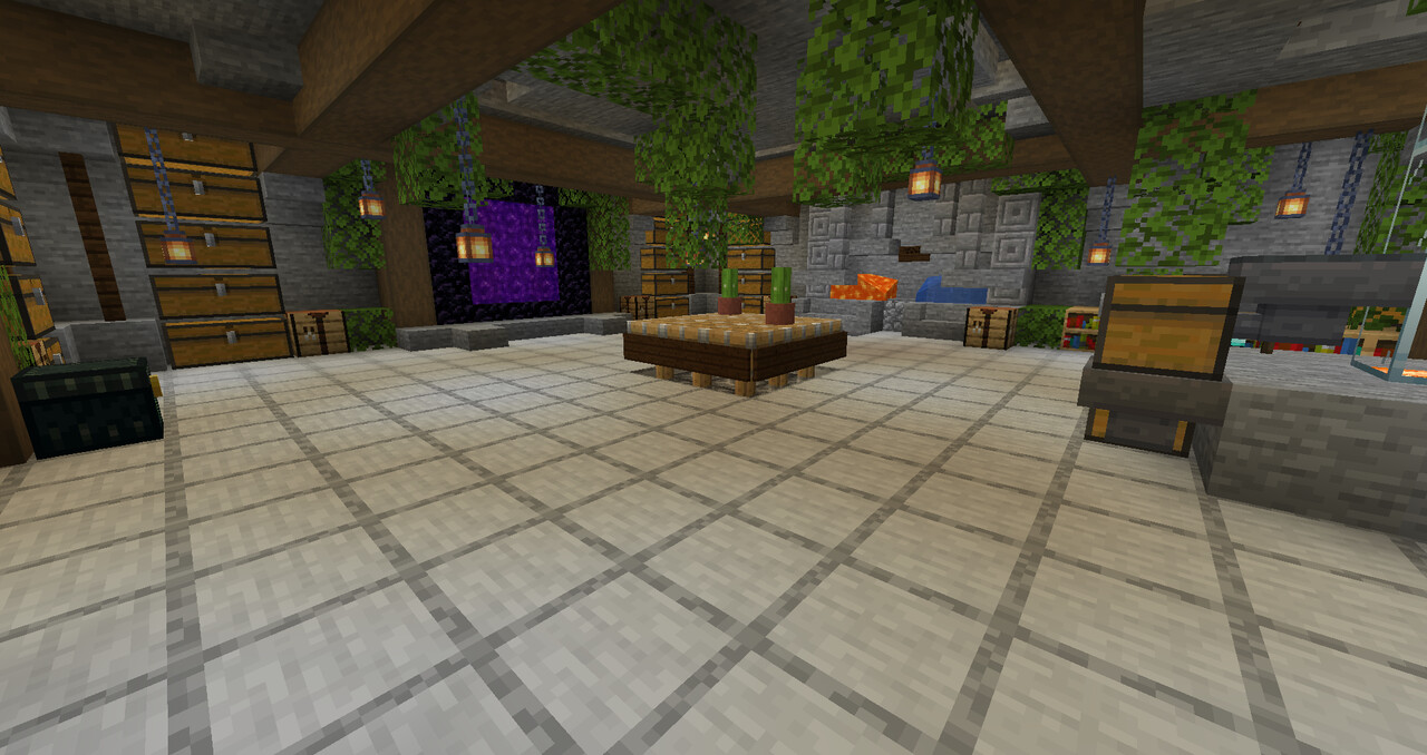 Ancient UnderGround Base Minecraft Map