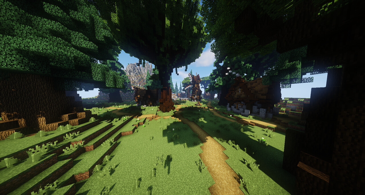 ⭐ EXCLUSIVE ⭐ Survival Lobby - AliensBuilds 🌳 Minecraft Map