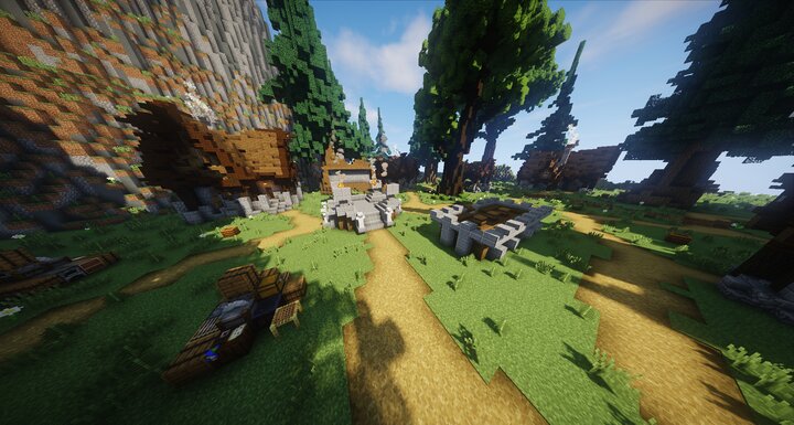 ⭐ EXCLUSIVE ⭐ Survival Lobby - AliensBuilds 🌳 Minecraft Map