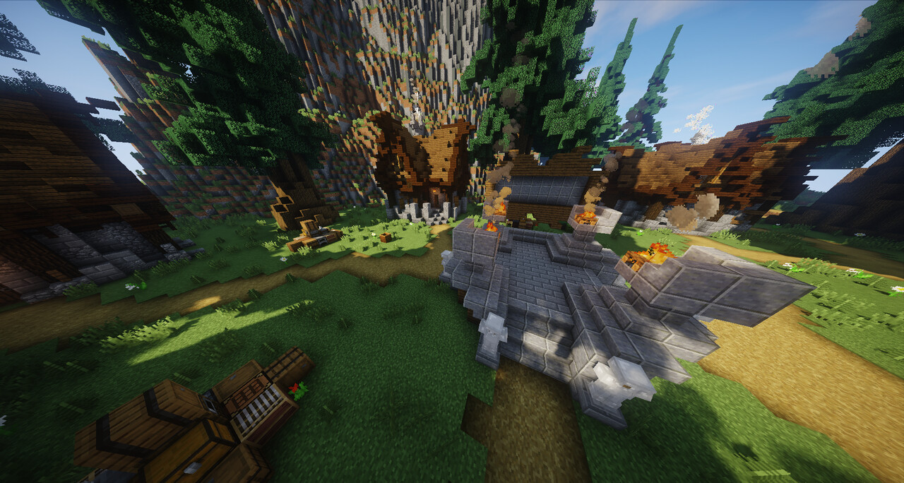 ⭐ EXCLUSIVE ⭐ Survival Lobby - AliensBuilds 🌳 Minecraft Map