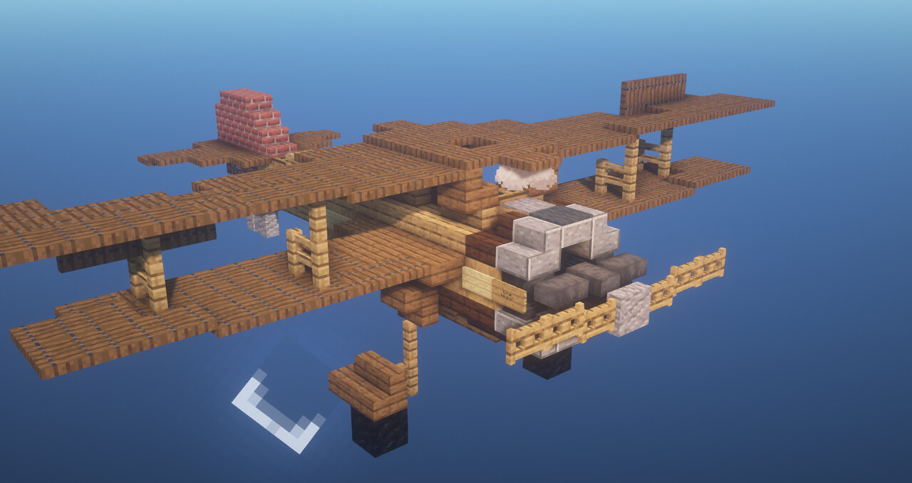 Biplane - 'Parrot' Minecraft Map