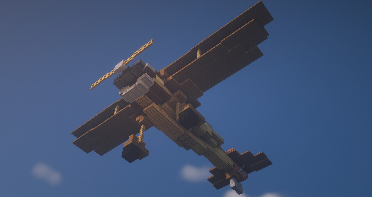 Biplane - 'Parrot' Minecraft Map