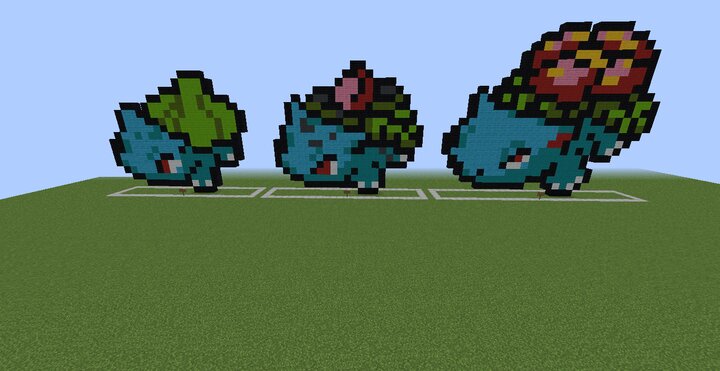 Bulbasaur Evolution Trilogy Minecraft Map