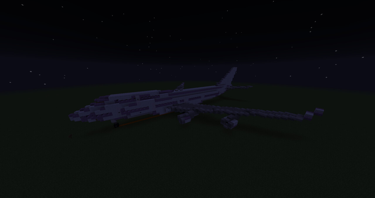 Boeing 747-400 Minecraft Map