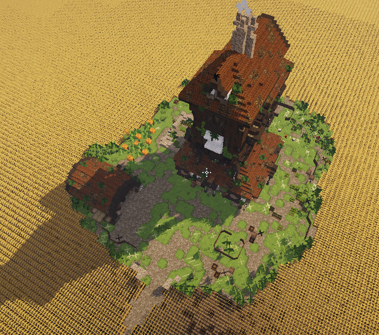 𝓣𝓱𝓮 𝓑𝓾𝓻𝓻𝓸𝔀 (Harry Potter) [cocricot + mod] Minecraft Map