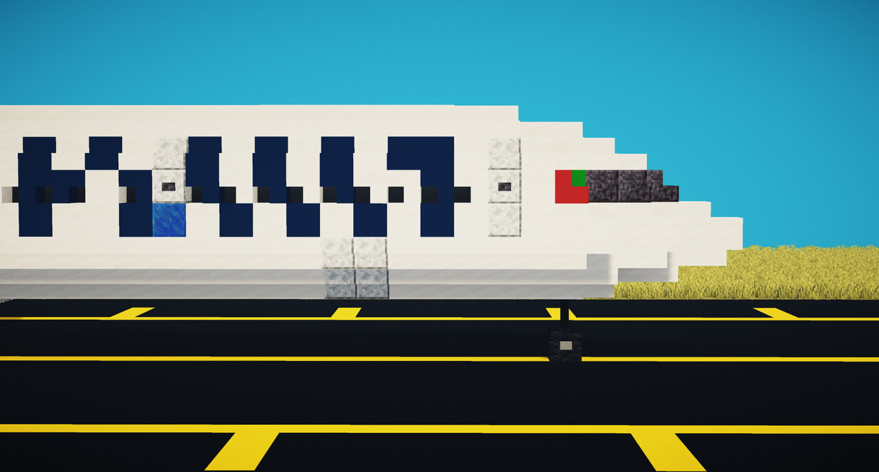 Kuwait Airways 777-300ER [1:1] Minecraft Map