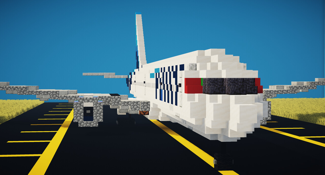 Kuwait Airways 777-300ER [1:1] Minecraft Map