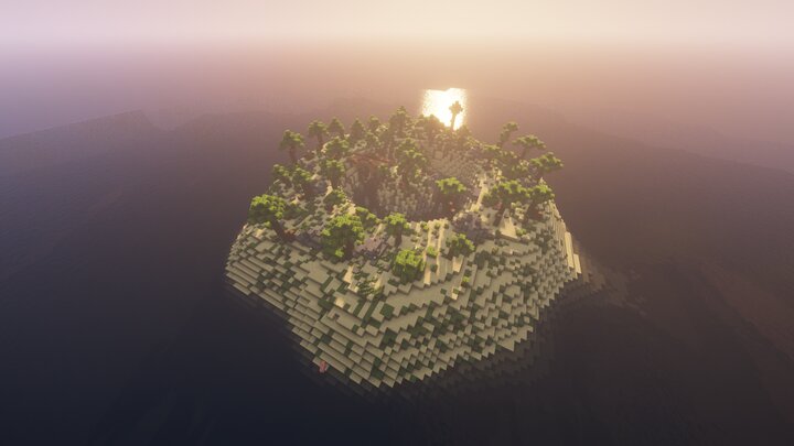 Island KOTH(King Of The Hill) Map for your Server! Minecraft Map