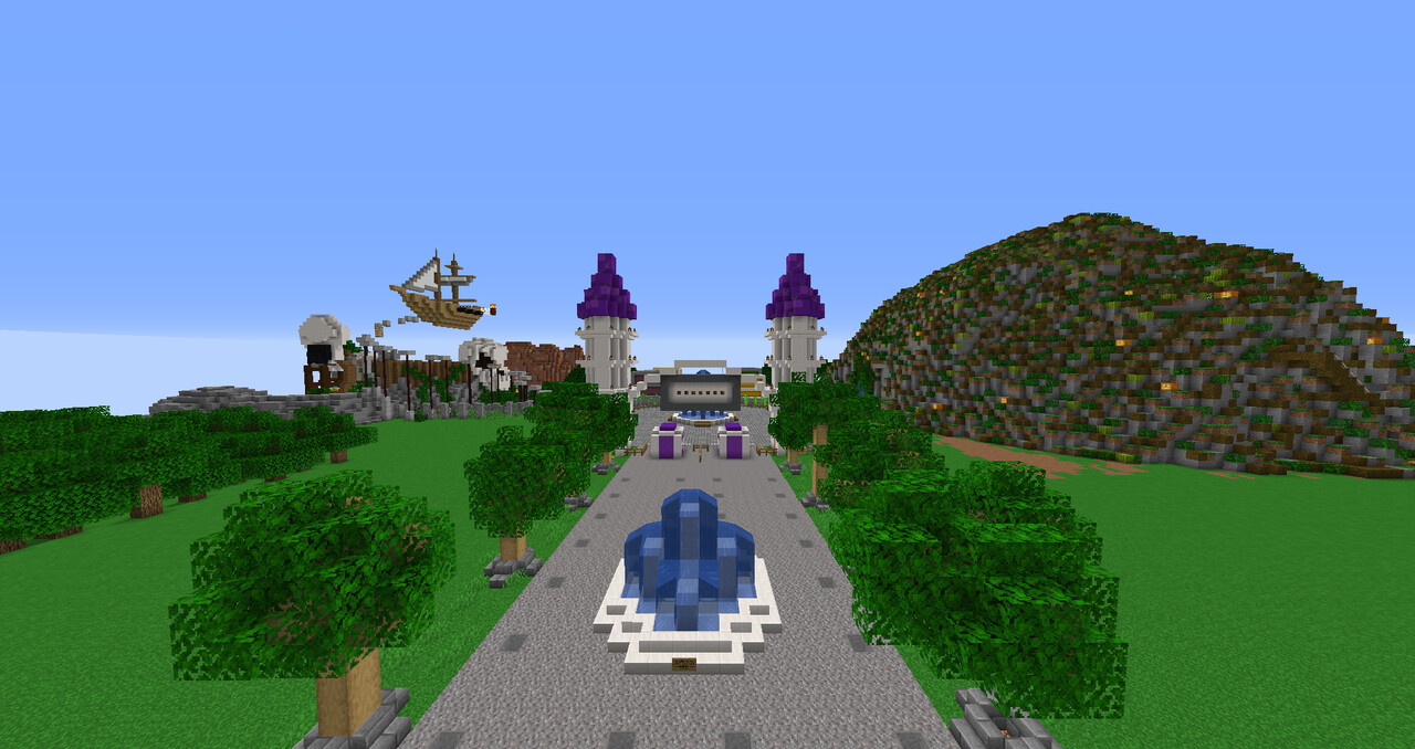 theme park Minecraft Map
