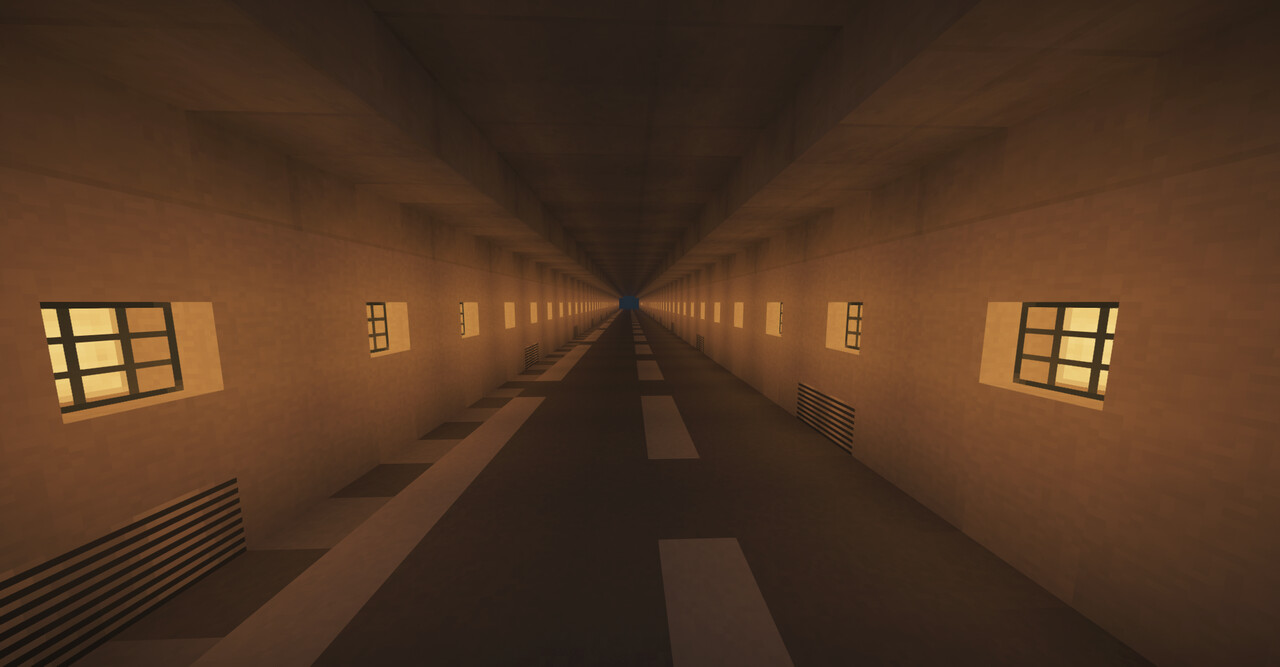 Duplex highway tunnel Minecraft Map