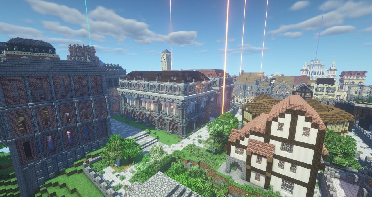 London, Capital of the British Empire, built entirely in survival on ...