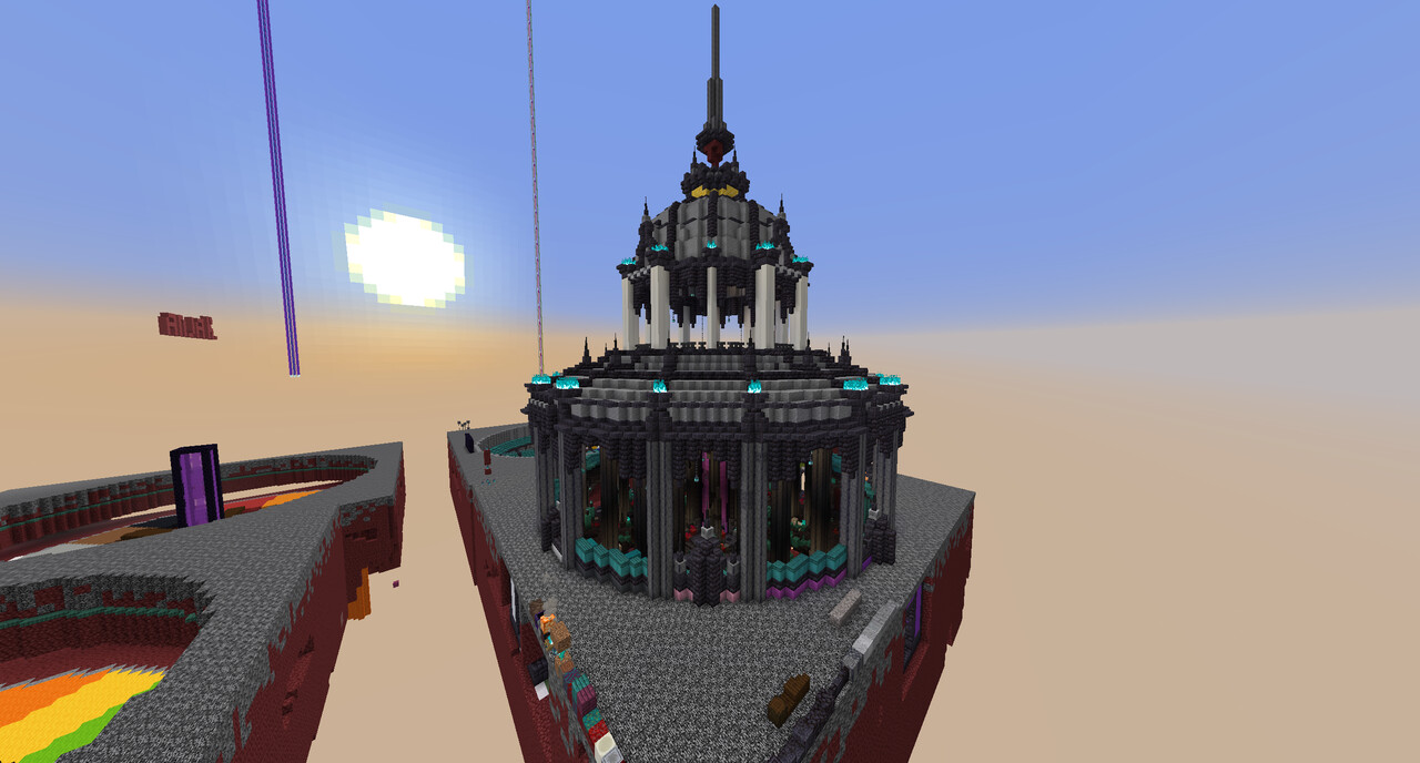 Nether Hub I built Minecraft Map