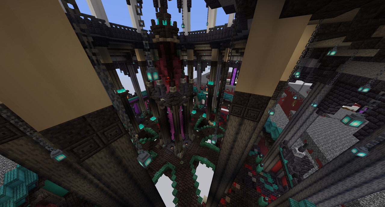 Nether Hub I built Minecraft Map