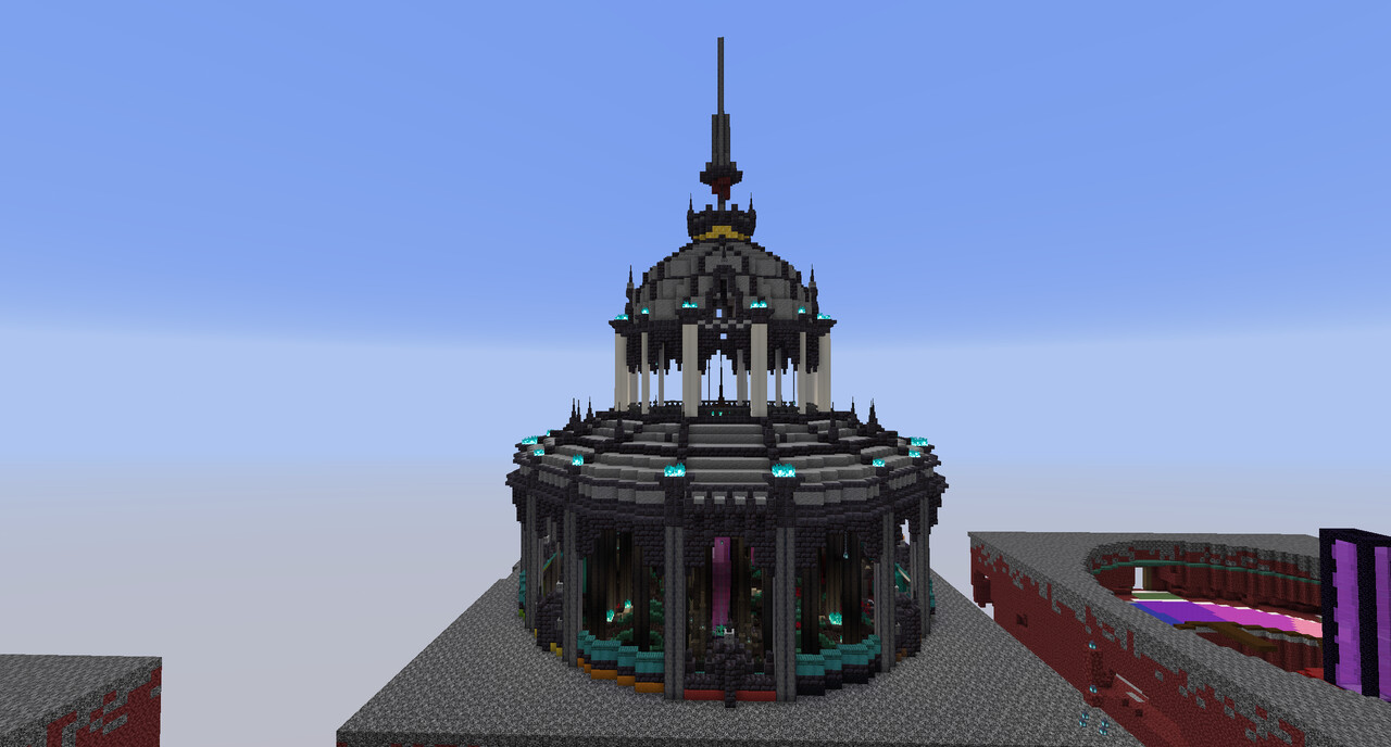 Nether Hub I built Minecraft Map