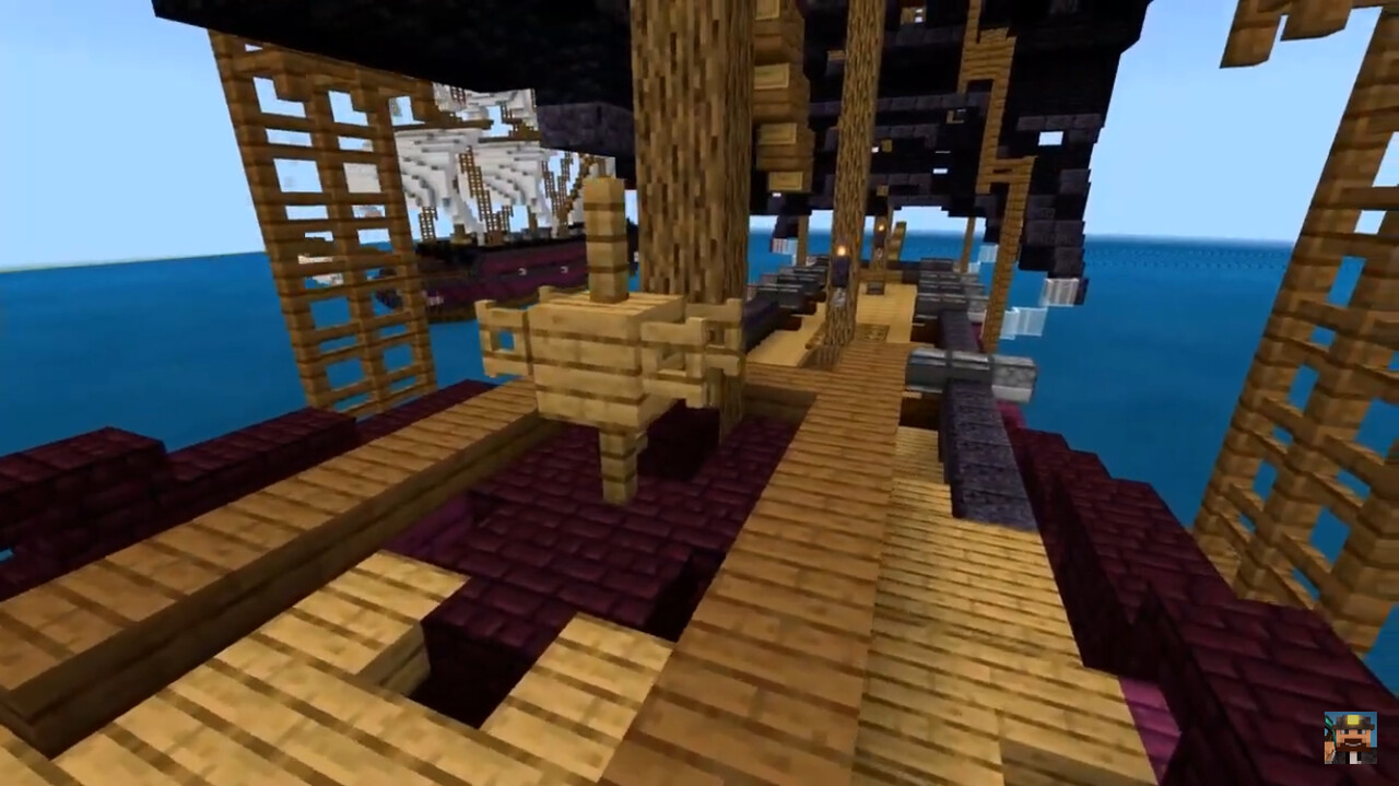 Minecraft EPIC Pirate Ship! Minecraft Map