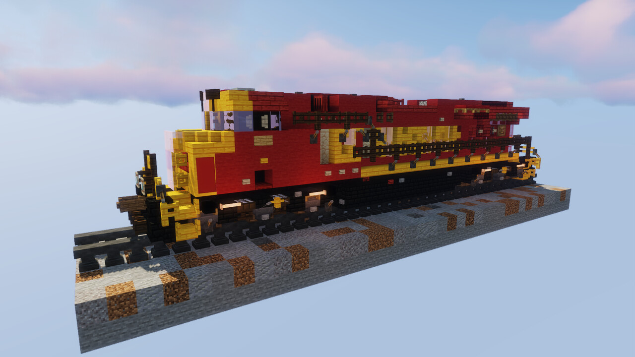 Iowa Interstate GE ES44AC #516 Minecraft Map