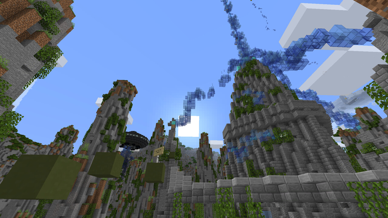 Insane Alien Parkour! Minecraft Map