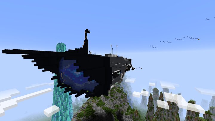 Insane Alien Parkour! Minecraft Map